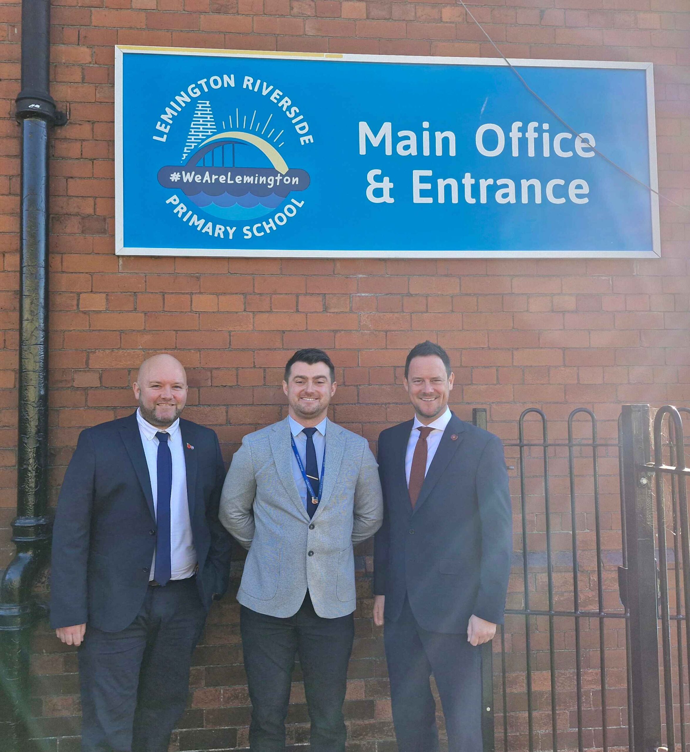 Lemington Riverside Primary School welcomes Minister
