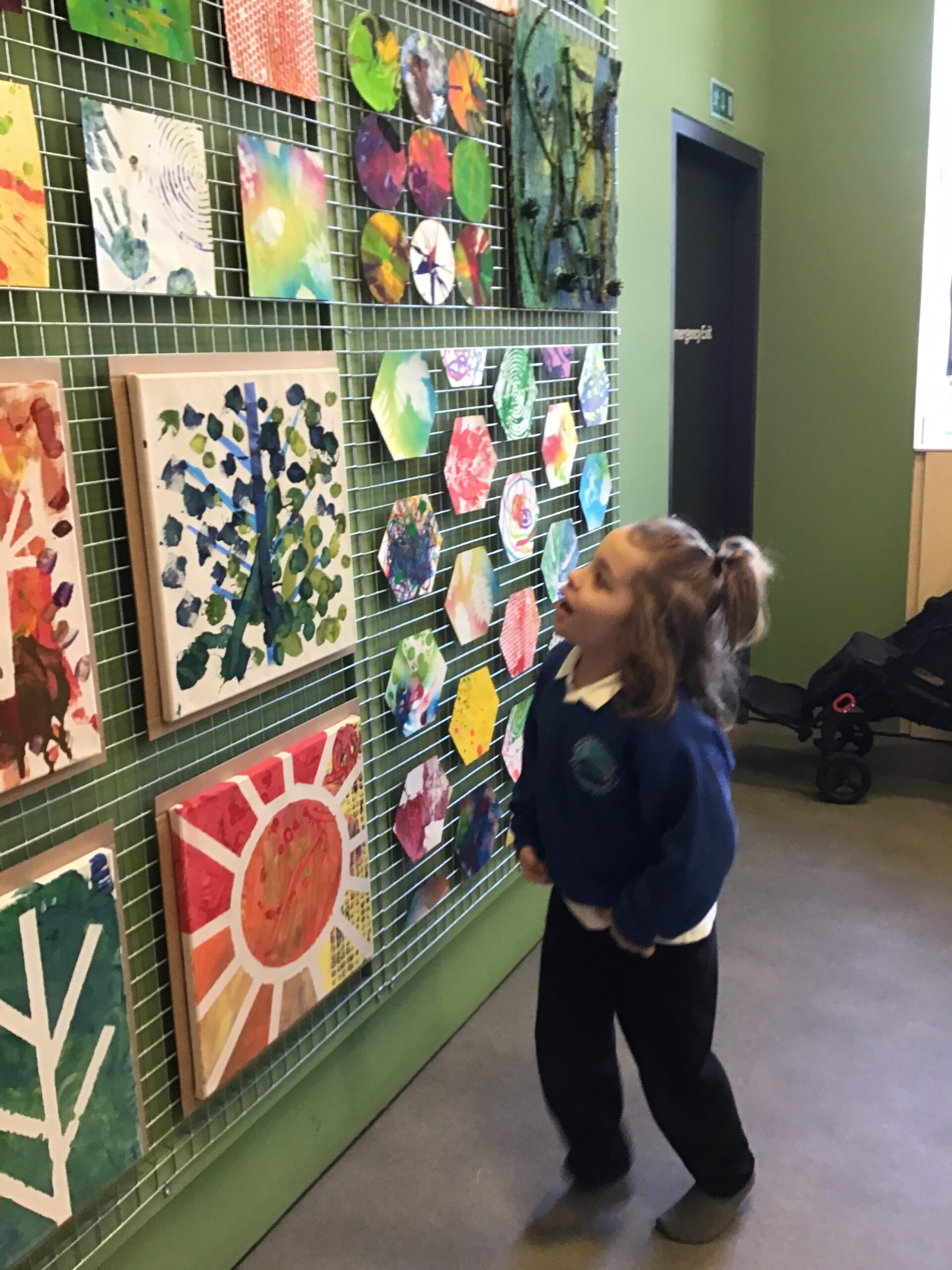 Lemington Riverside Primary School’s art takes centre stage
