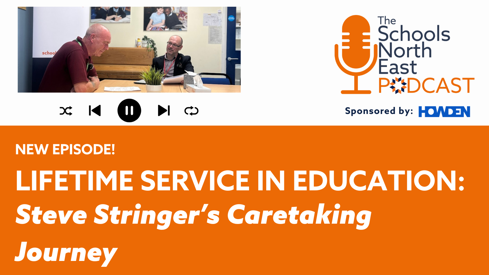 Celebrating Steve Stringer's 40 years at North Fawdon Primary