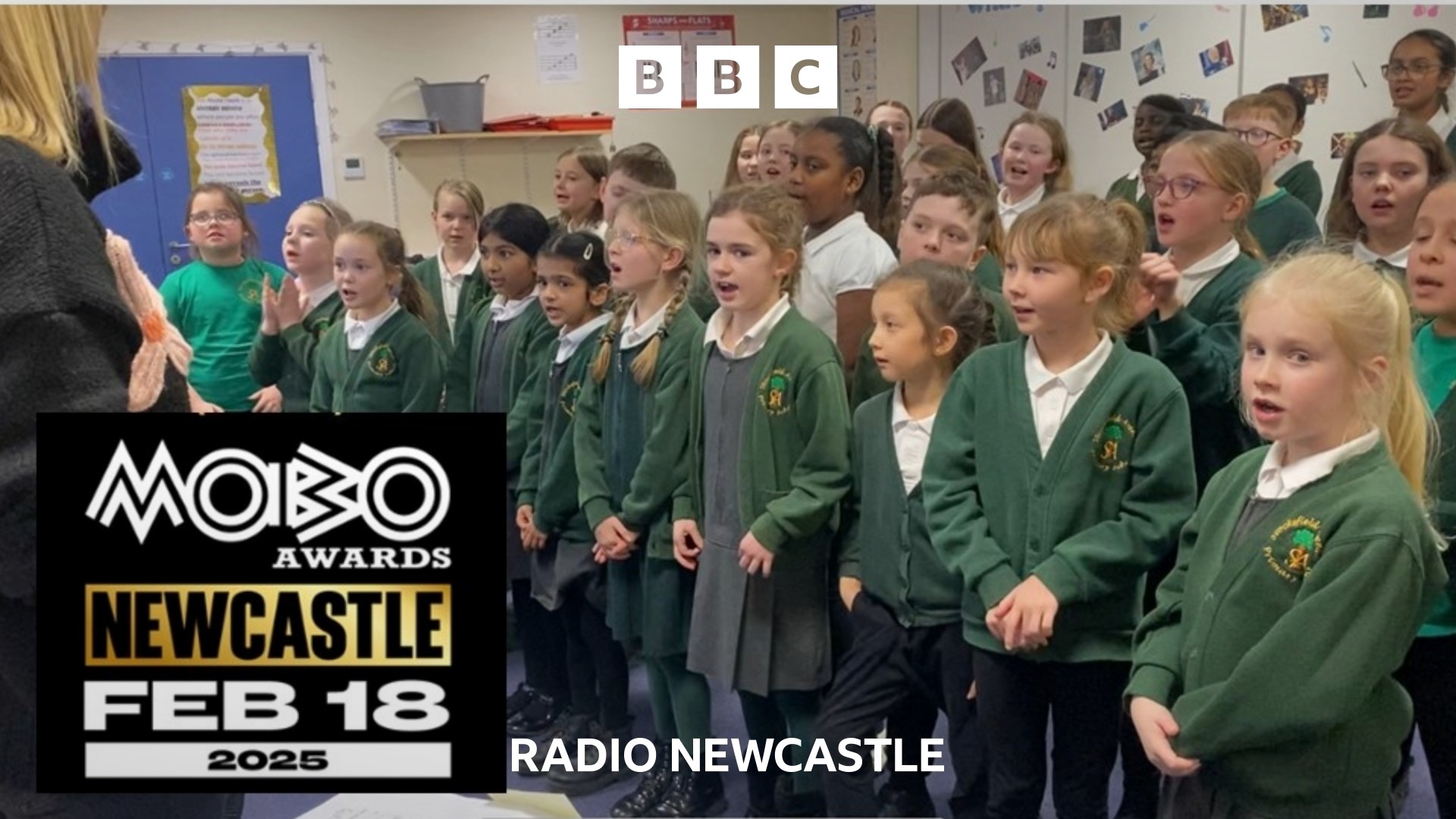 Stocksfield Avenue Primary School's special MOBO performance