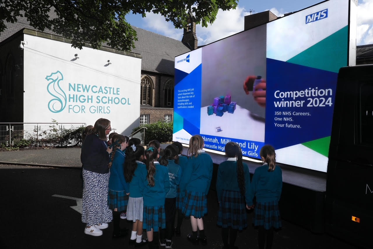 ‘Step Into the NHS’ Competition Winners: Newcastle School
